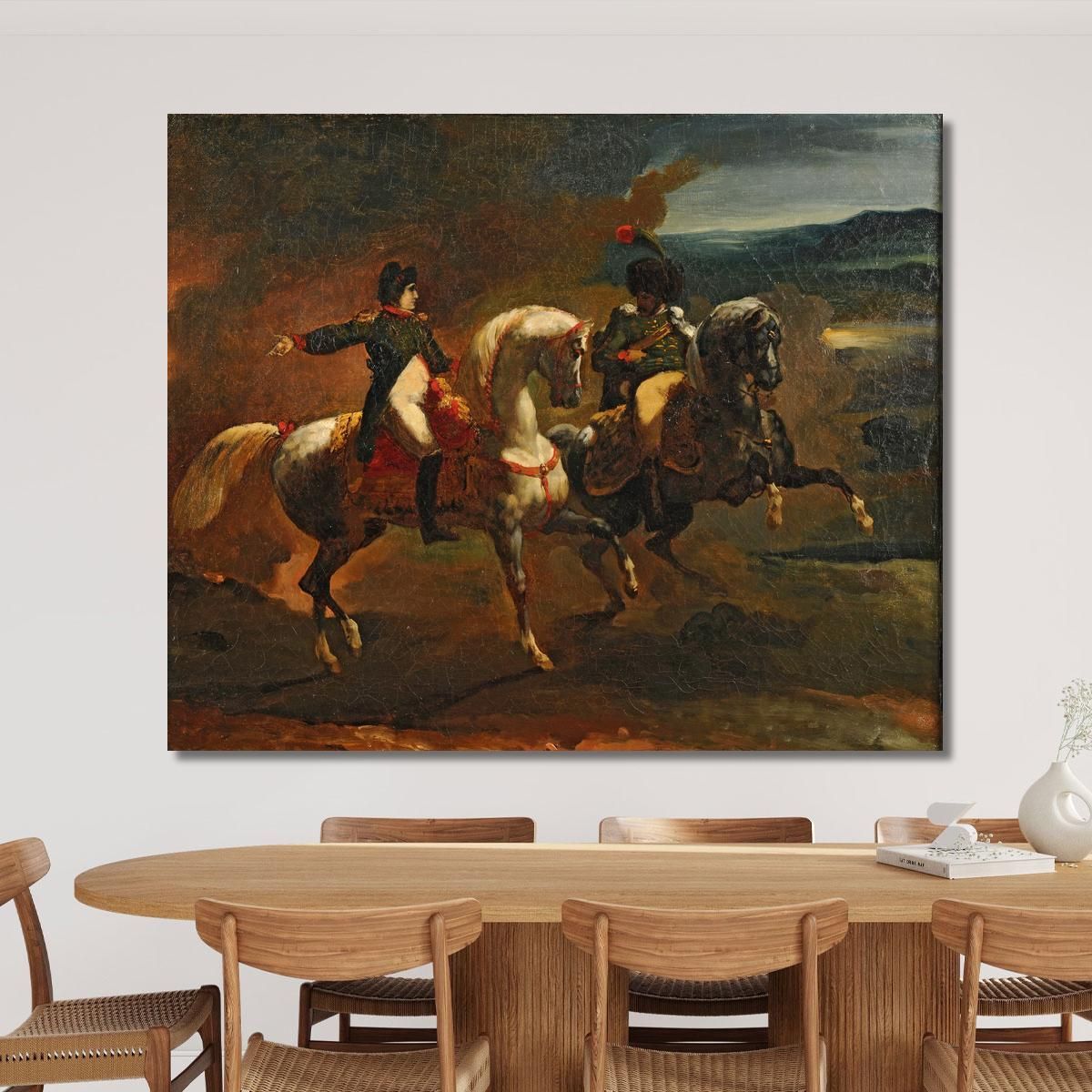 Napoleon Giving An Order To A Senior Officer Of The Guides Théodore ...