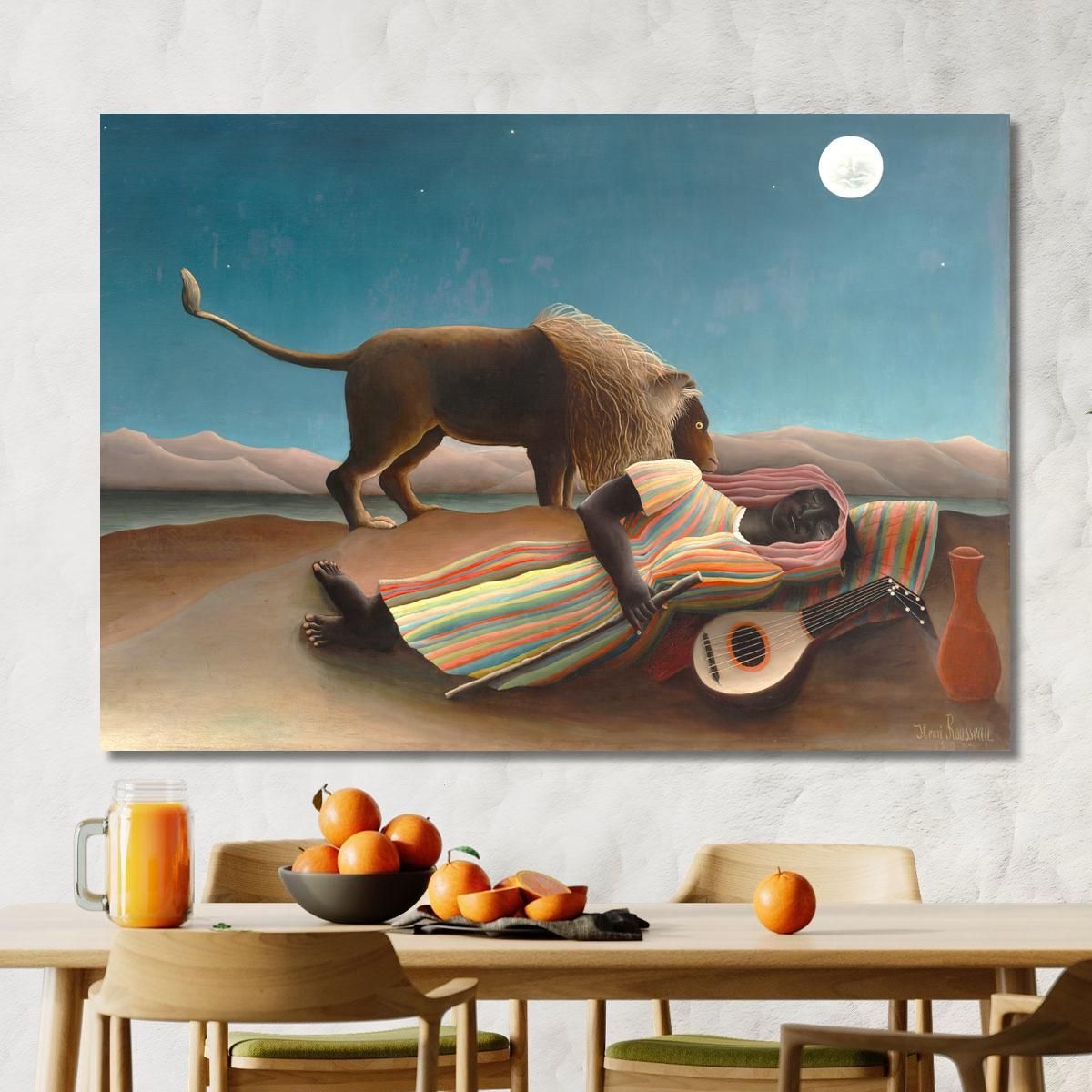 La Gitane Endormie Sold At Auction: Henri Le Douanier Rousseau, Henri