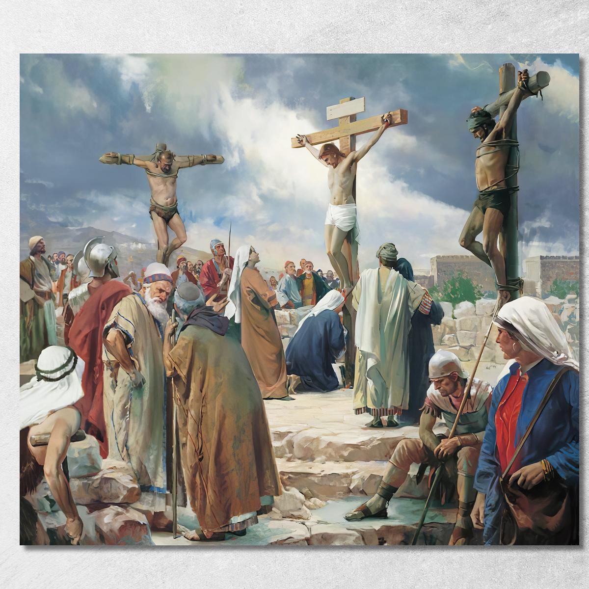 Crucifixion Carl Bloch canvas print