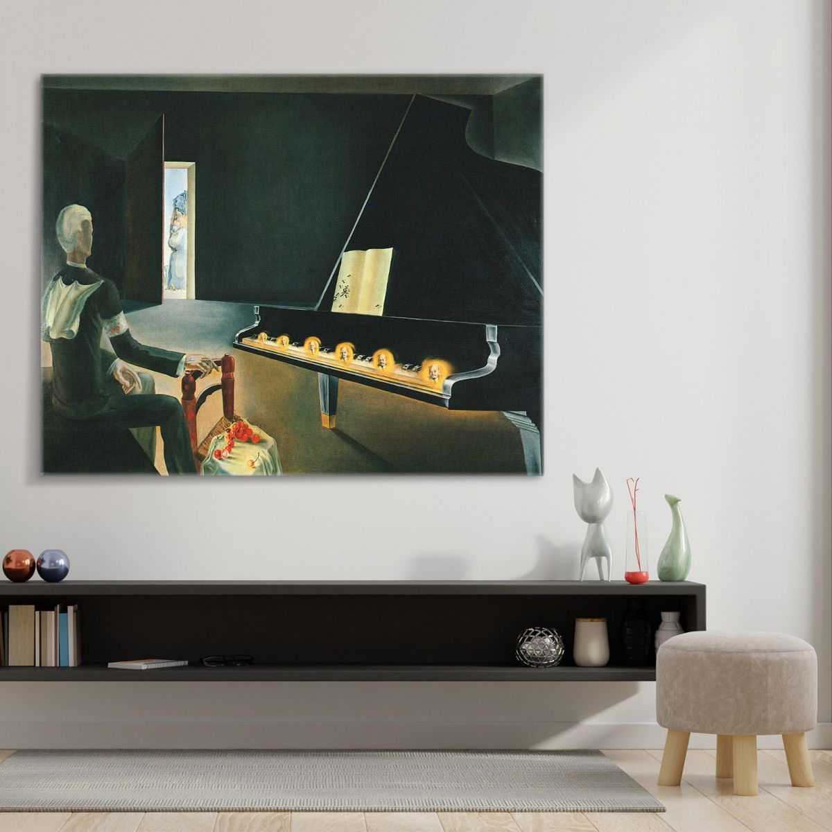 Alucinación Seis Imágenes De Lenin En Un Piano De Cola Dali Salvador ...