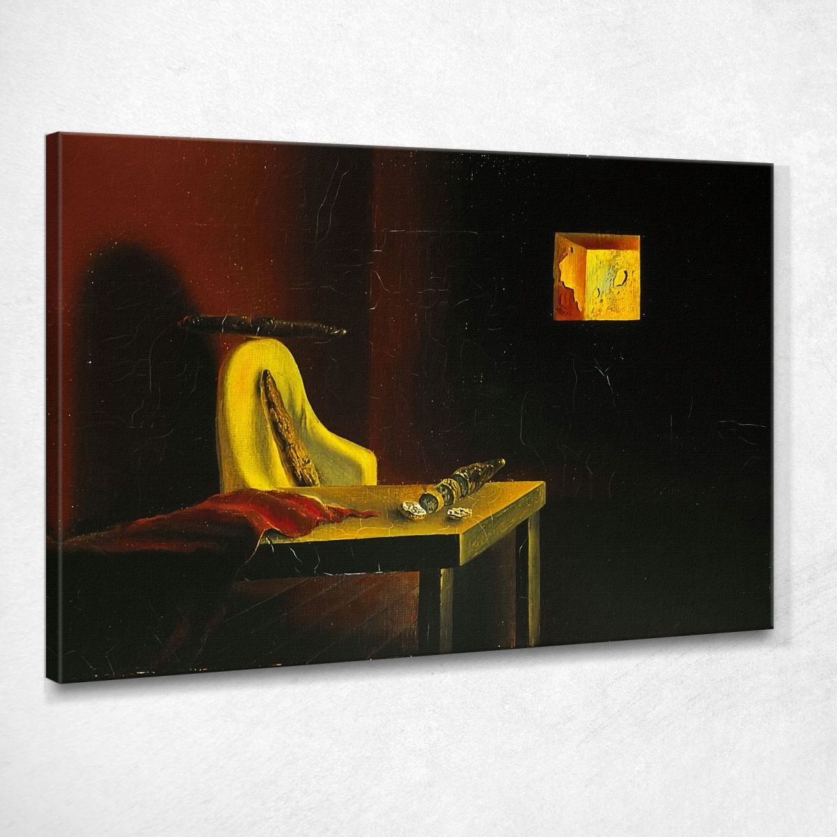 The Invisible Man Dali Salvador canvas print