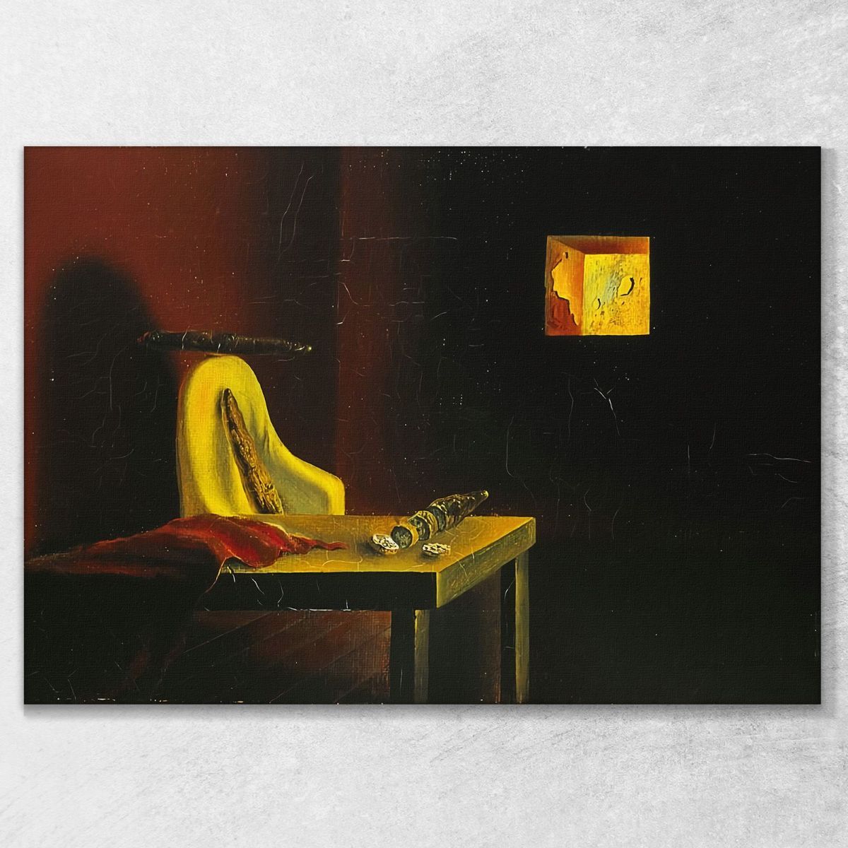 The Invisible Man Dali Salvador canvas print