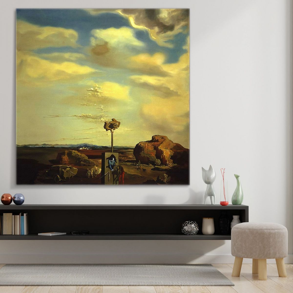 Autumn Puzzle Dali Salvador canvas print