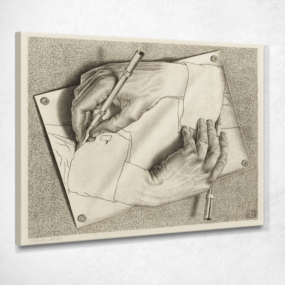 Escher Drawing Hands