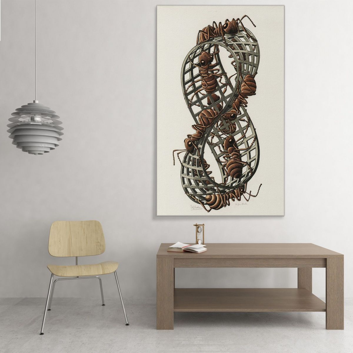 Möbius Strip Ii Escher Maurits Cornelis canvas print