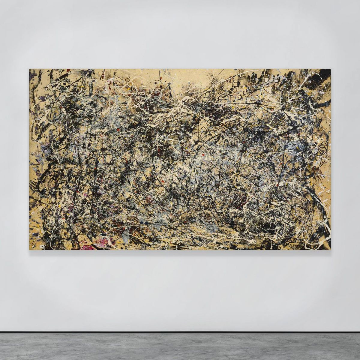 Number 1 Jackson Pollock canvas print