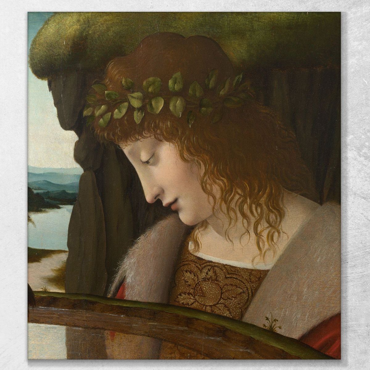 Disciple De Léonard De Vinci Leonardo Da Vinci tableau impression sur toile