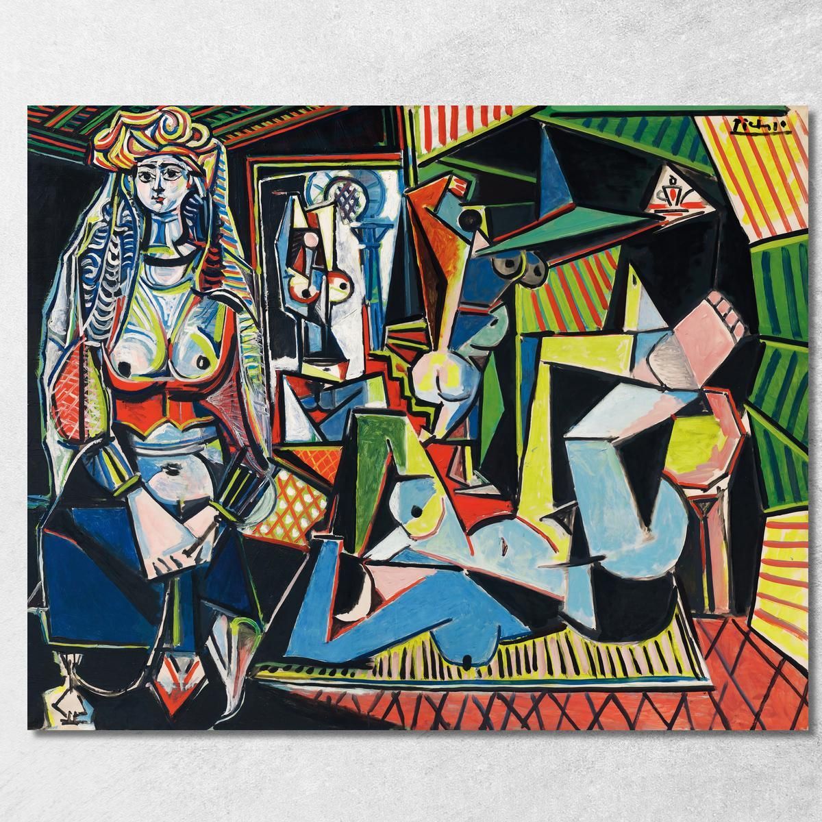 The Women Of Algiers Pablo Picasso canvas print
