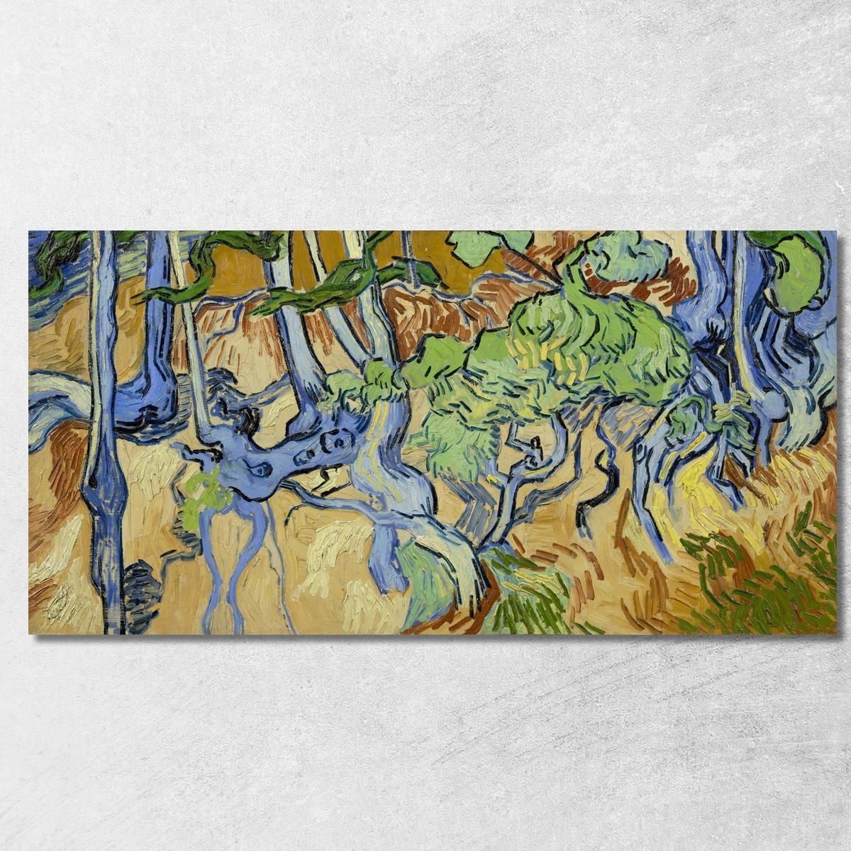Tree Roots Vincent Van Gogh Tree Roots, Vincent Van Gogh