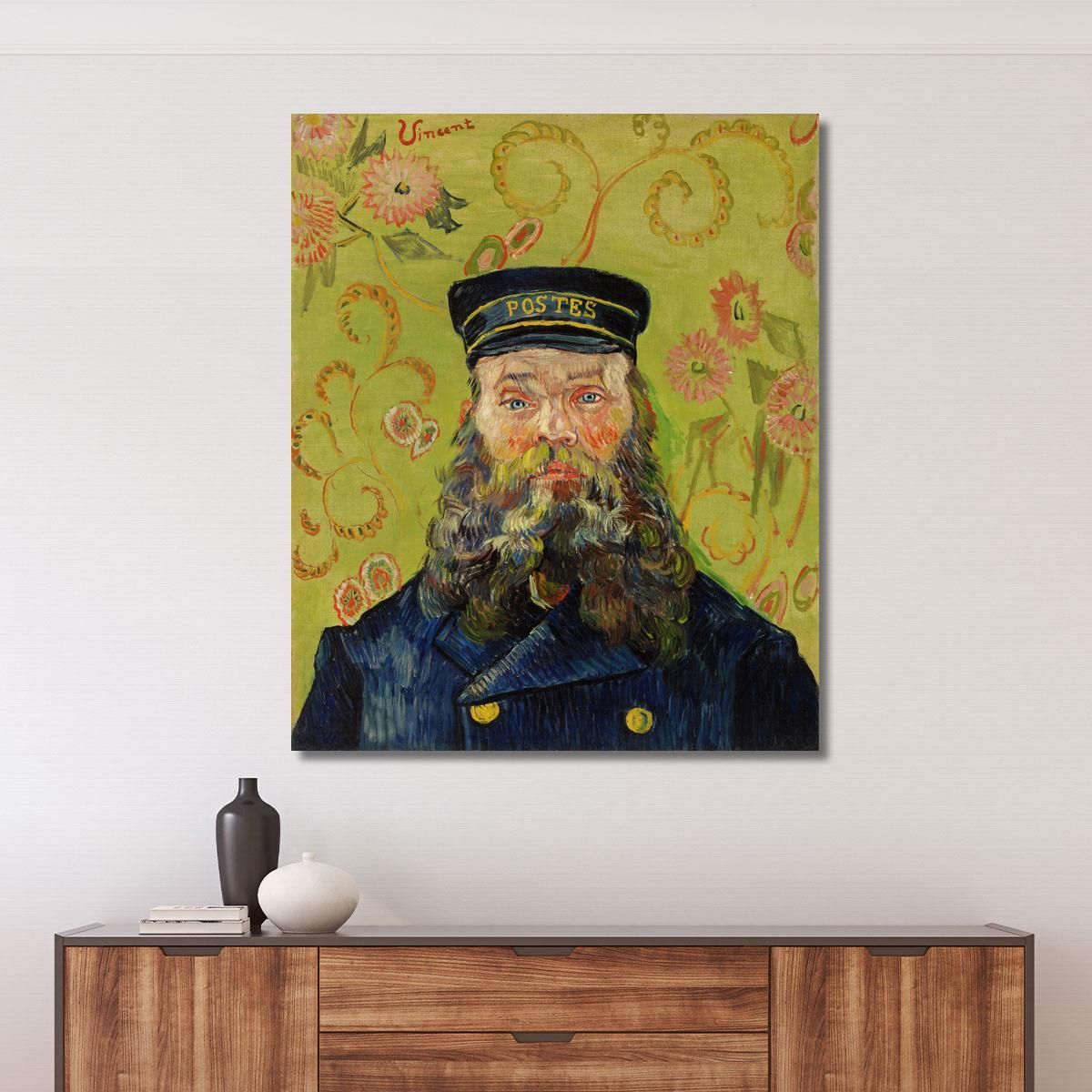 The Postman Joseph Roulin Vincent van Gogh canvas print