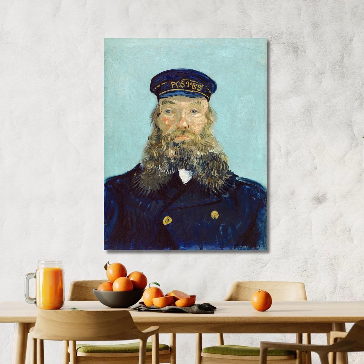 Portrait Of Postman Roulin Vincent van Gogh canvas print