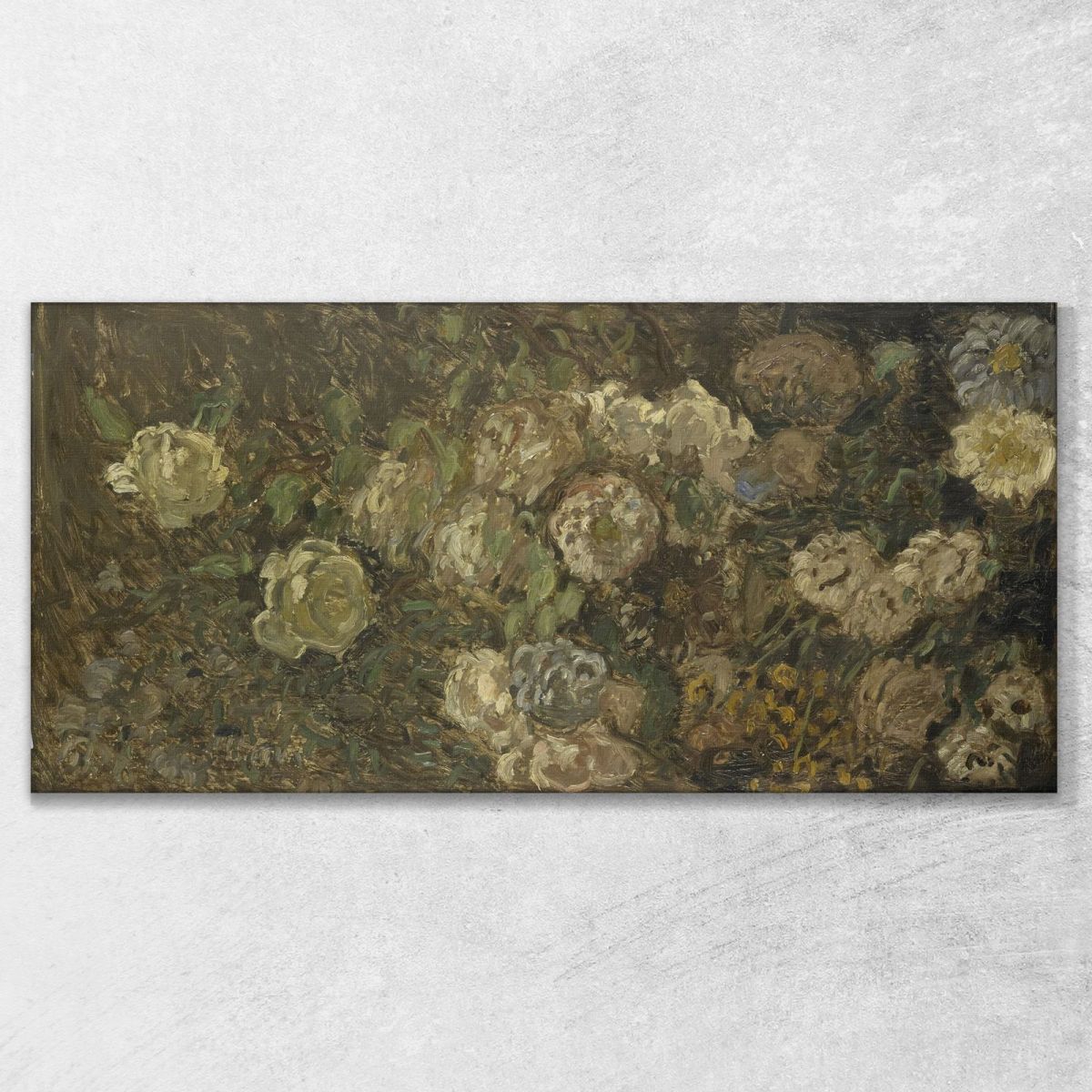 Flowers Claude Monet canvas print