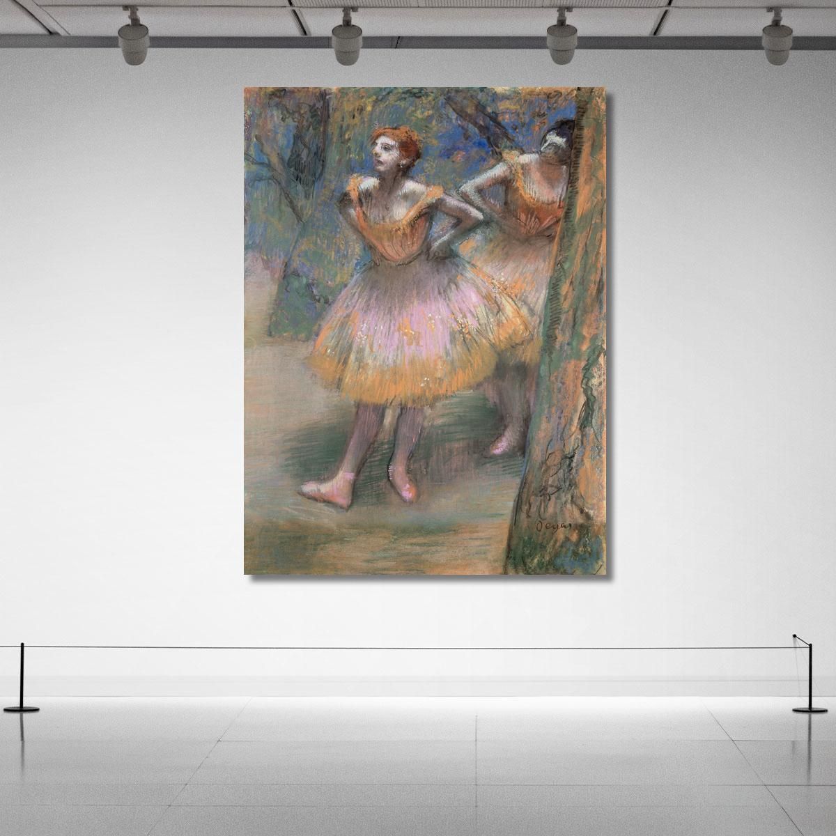 Two Dancers Edgar Degas canvas print