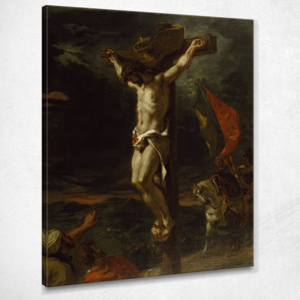 Christ On The Cross Eugène Delacroix canvas print