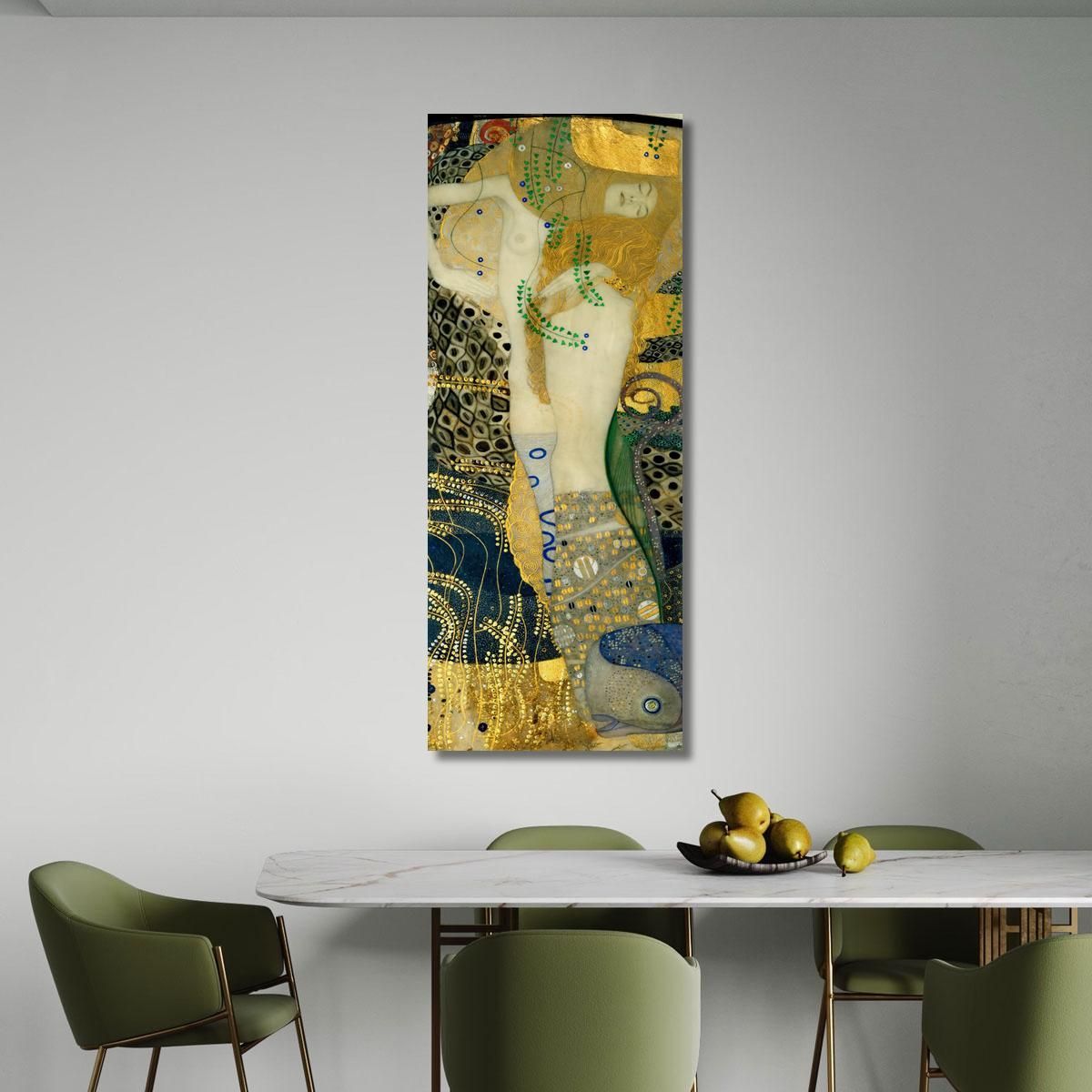 Water Snakes I Gustav Klimt canvas print