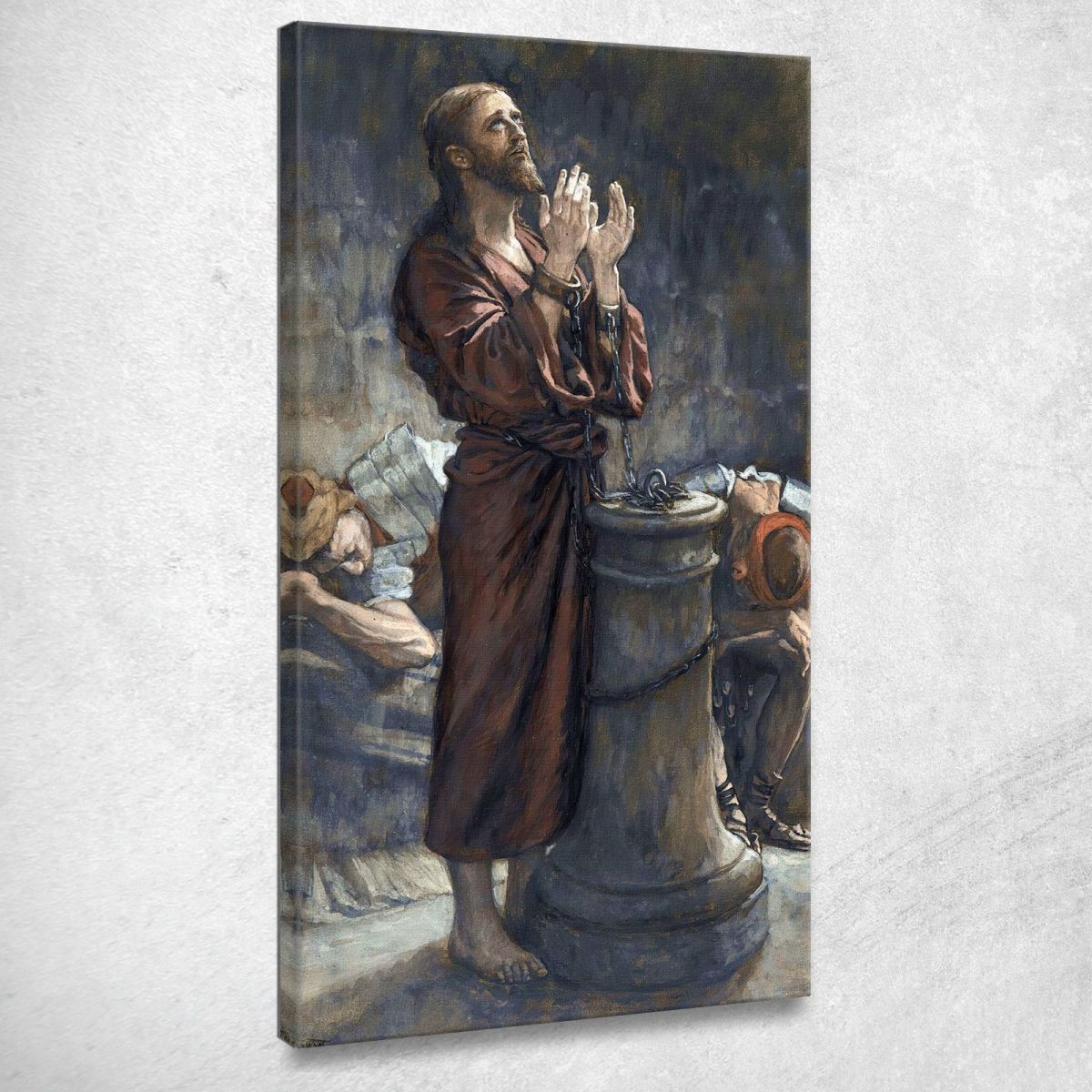 Venerdì Santo Mattina Gesù In Prigione James Tissot quadro stampa su tela