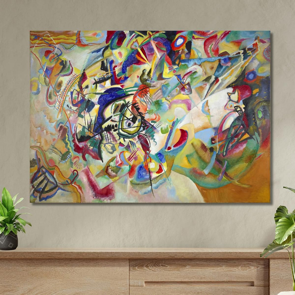 Composition Vii 1913 Wassily Kandinsky canvas print