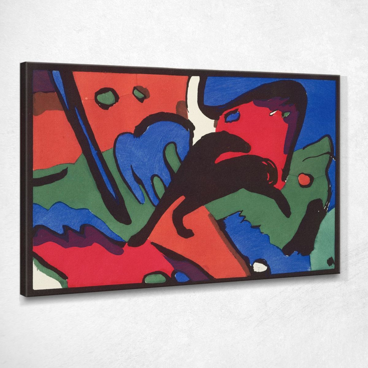 Wassily Kandinsky Blaue Malerei