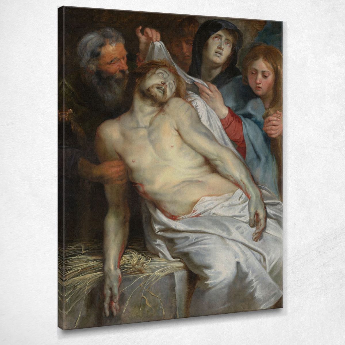 Christ On The Straw Peter Paul Rubens canvas print