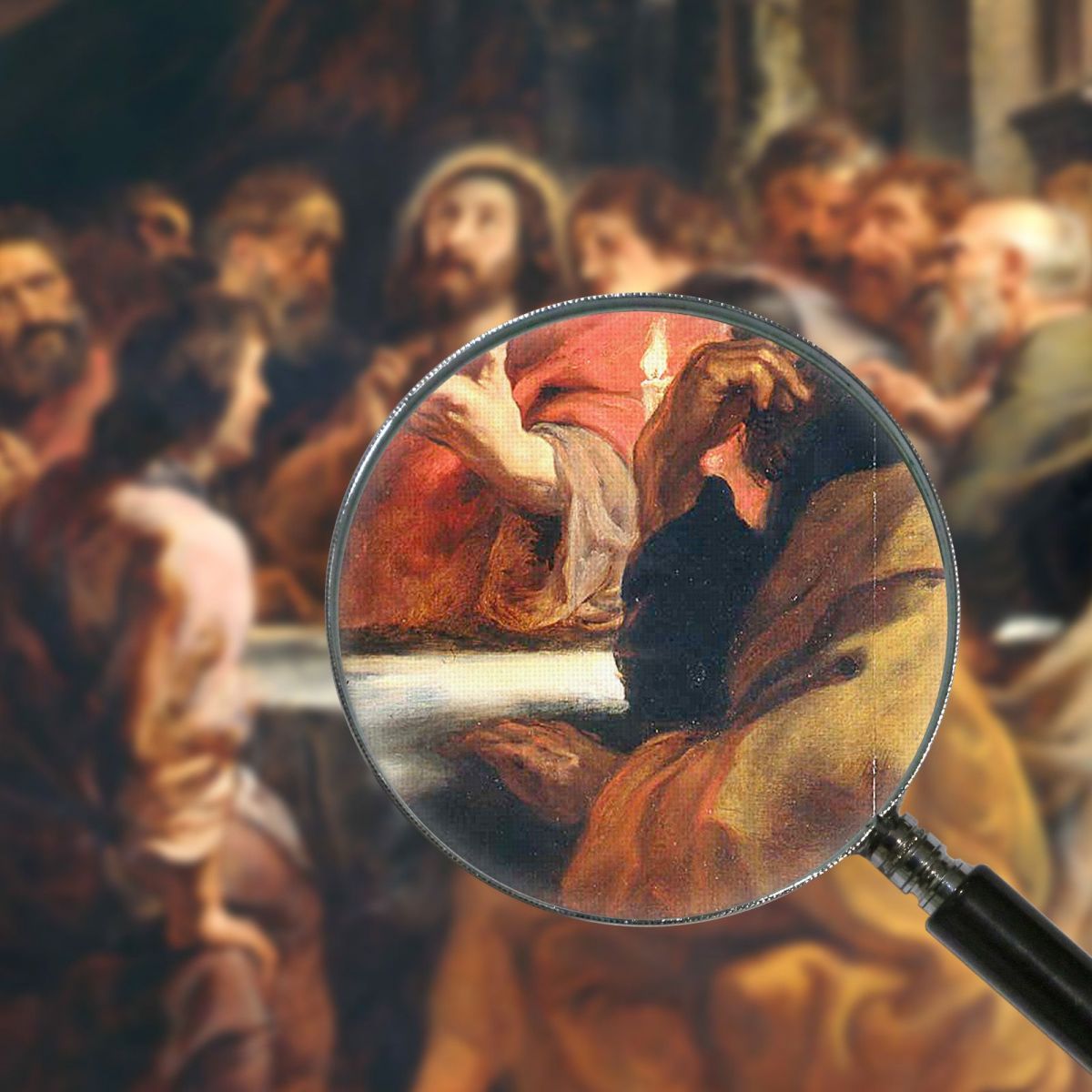 Last Supper Peter Paul Rubens canvas print