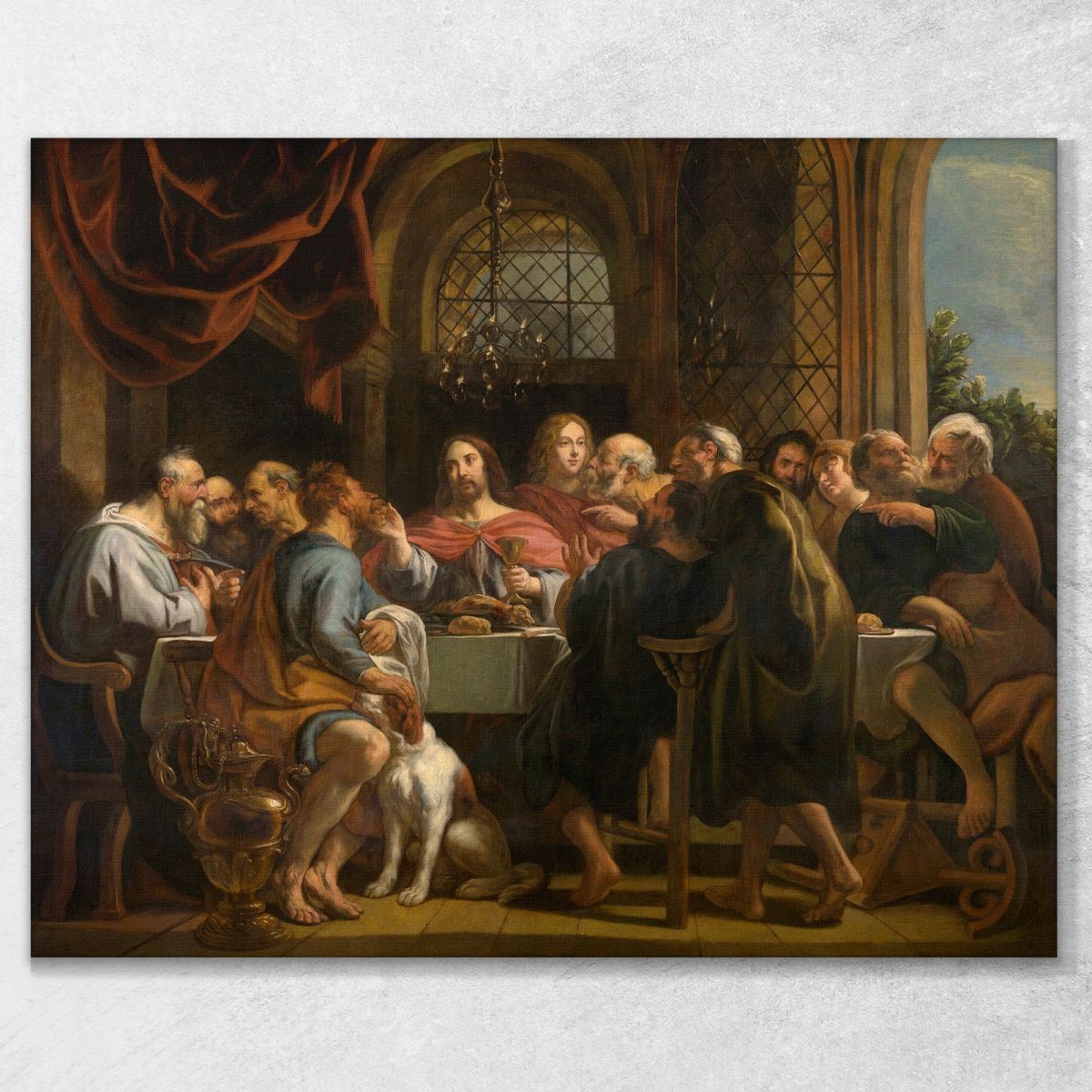 The Last Supper Peter Paul Rubens canvas print