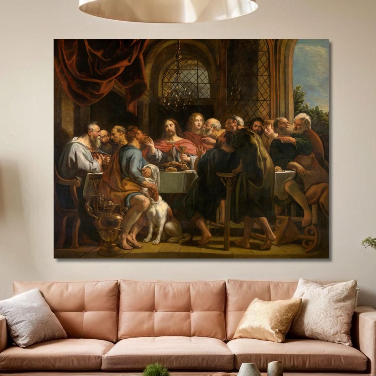 The Last Supper Peter Paul Rubens canvas print