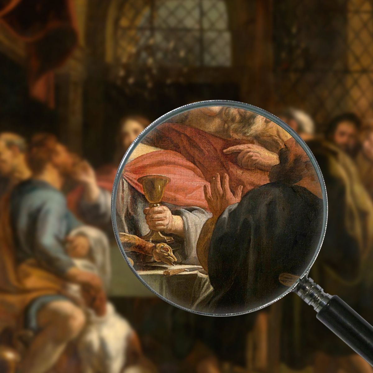 The Last Supper Peter Paul Rubens canvas print