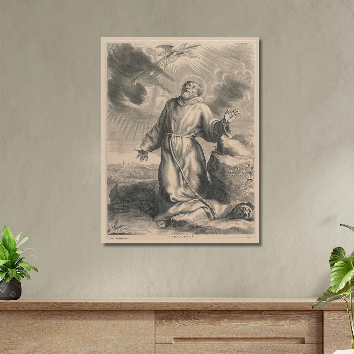 The Stigmatization Of Saint Francis Of Assisi Peter Paul Rubens canvas print
